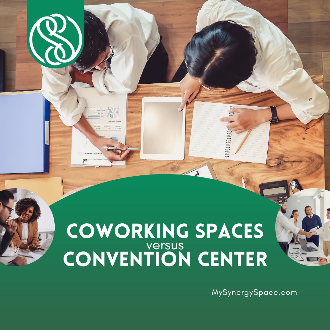 Coworking Spaces vs Convention Center Working Spaces
